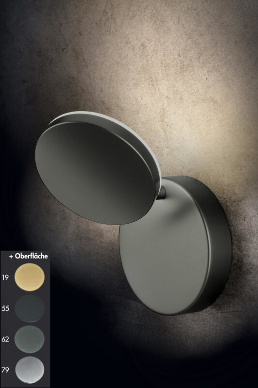 Holtkötter LED-Wandleuchte Plano W 9915 2000Lumen, dimmbar / Versch ...